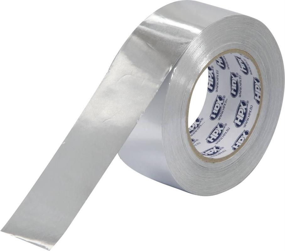 Ruban adhésif aluminium 50m - HPX | Dispo. aussi en lot de 24 rouleaux
